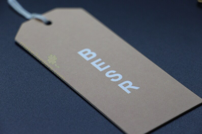 Recycled Paper Hang Tags Clothing Swing Tags Clothing Tags - Etsy