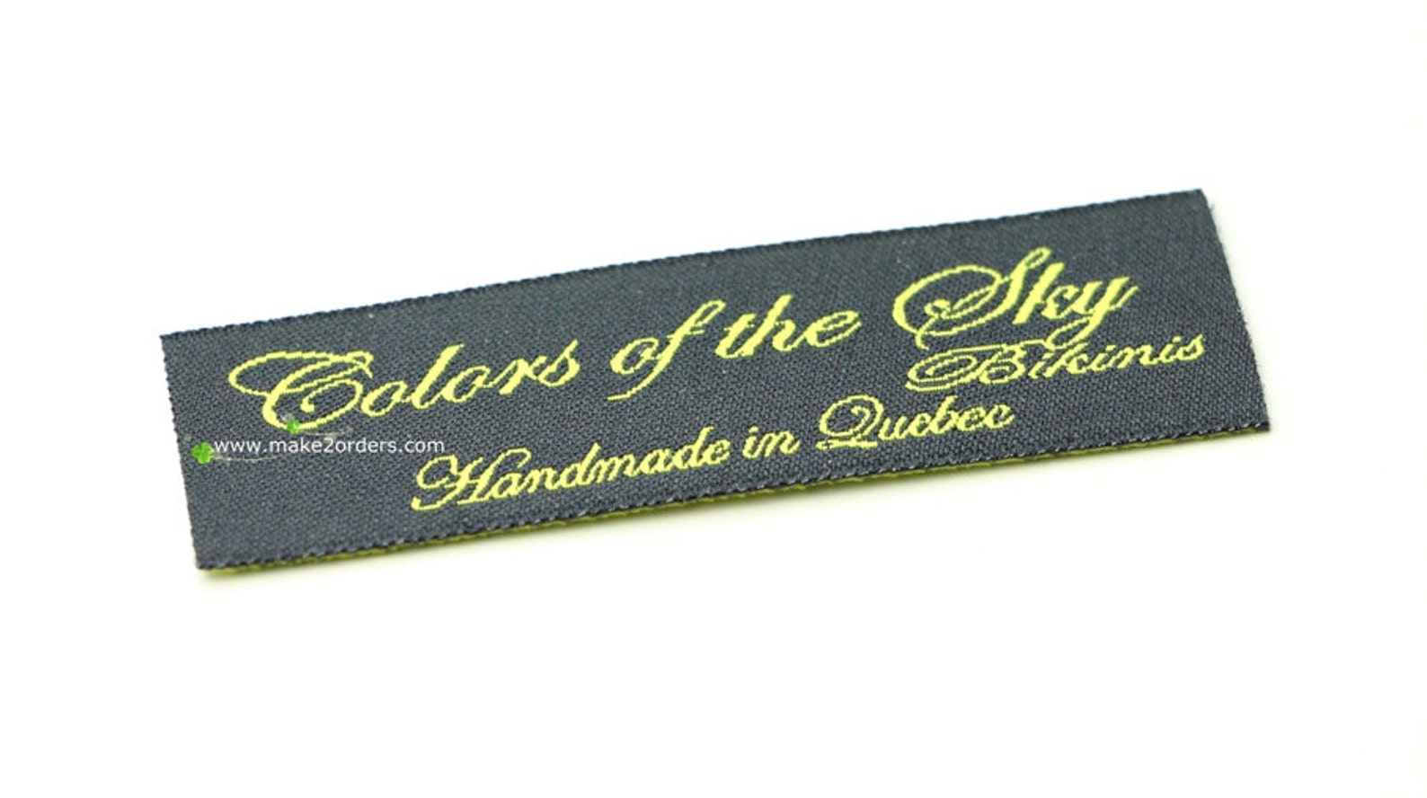 250 Custom Fabric Tags Woven Fabric Labels Custom Sewing - Etsy