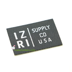 1500 Iron on Clothing Tag Personalized Iron Iron on Name - Etsy