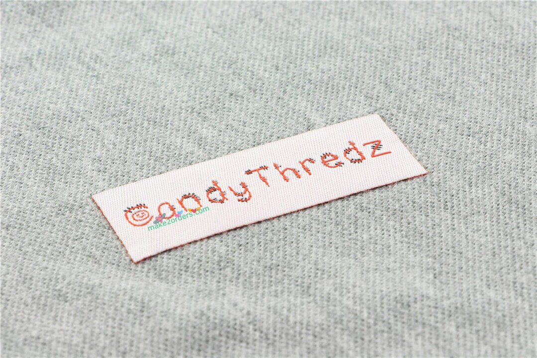 250 Custom Iron On, Iron on Clothing Tag, Iron on Fabric Label, Iron ...