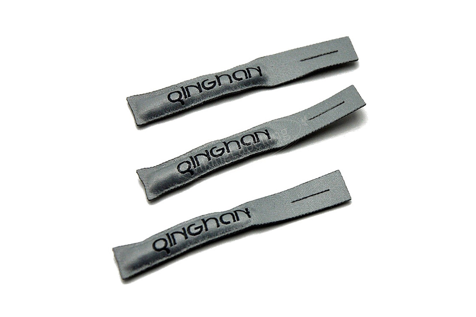 Cotton Filled Woven Labels Fabric Zipper Puller Custom Made | Etsy