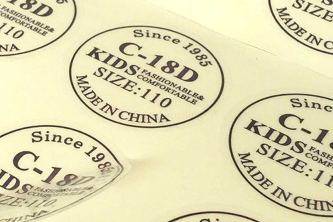 Custom Pvc Stickers I Customized Clear Sticker Transparent | Etsy