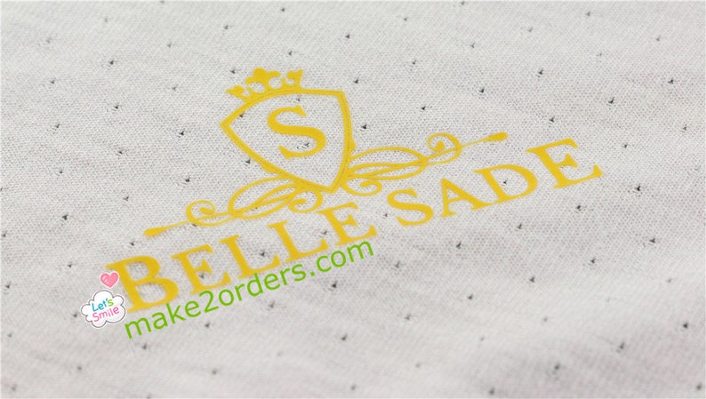 100 Custom Iron on Label Tagless Labels Personalised Labels | Etsy