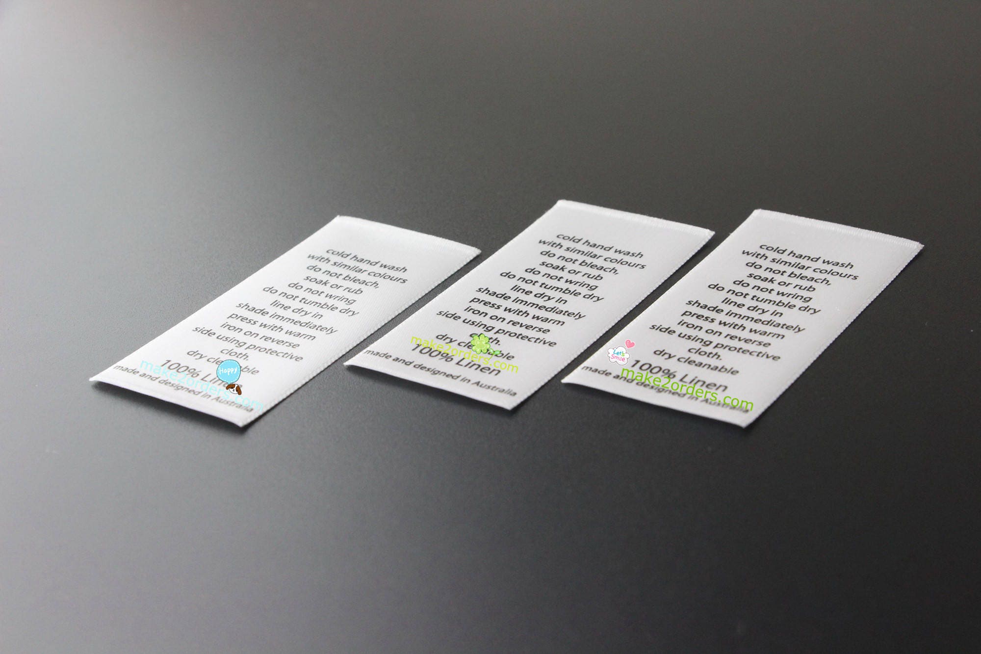 Silk Screen Custom Cloth Labels Custom Sewing Labels Sew on - Etsy