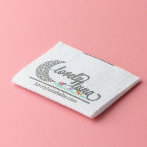 Cotton Printed Labels, Clothing Labels, Garment Label, Custom Labels ...