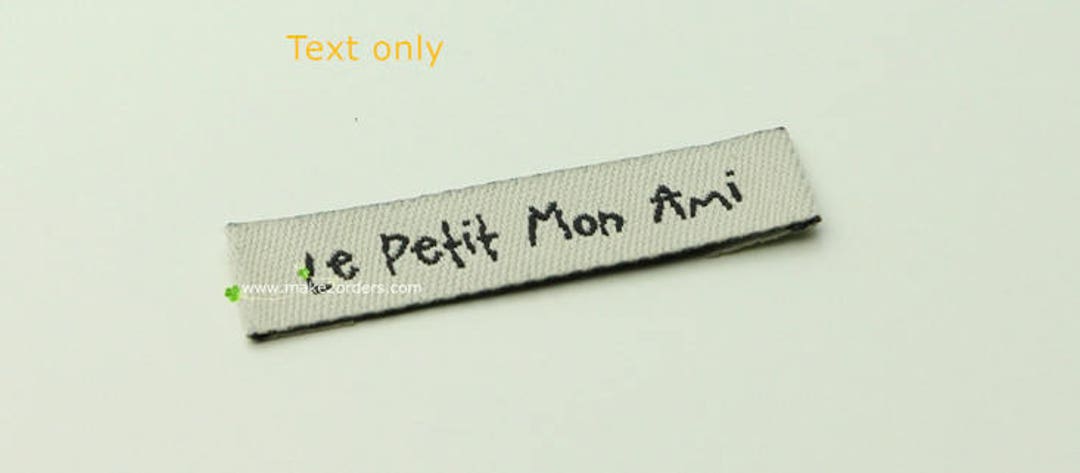 500 Brand Labels Custom Woven Labels Custom Tag for Cloth - Etsy