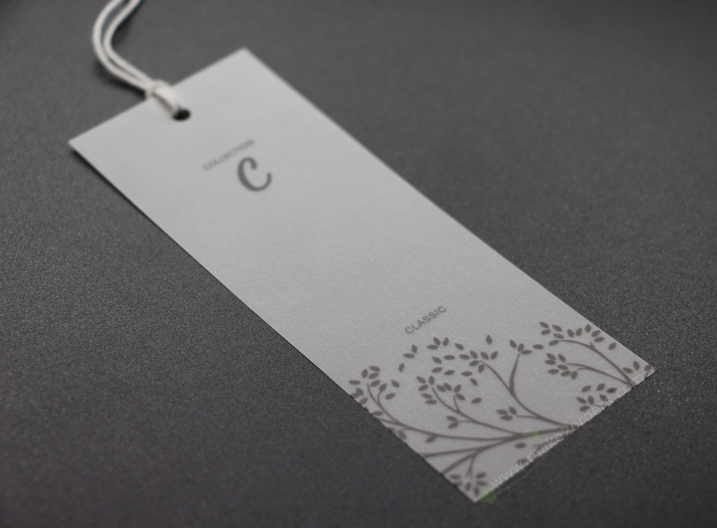 Tarp Paper Hang Tag Butter Paper Swing Tags Tracing Swing - Etsy UK