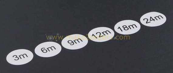 Clothing Size Sticker Number Sticker Clothing Sticker Paper | Etsy