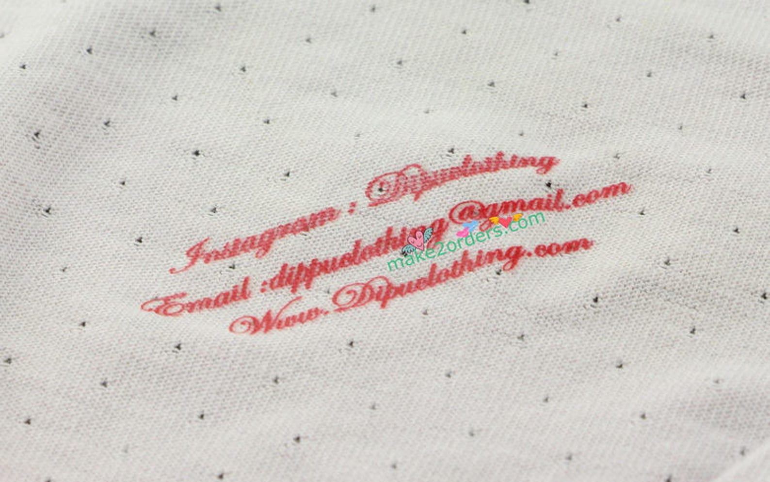 100 Custom Iron on Label Tagless Labels Personalised Labels | Etsy