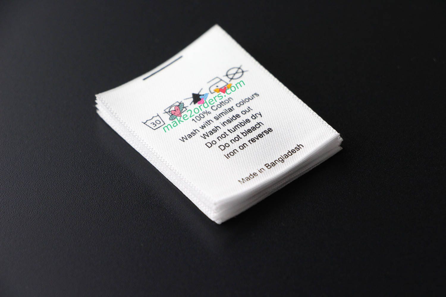 Silk Screen Custom Cloth Labels Custom Sewing Labels Sew on | Etsy