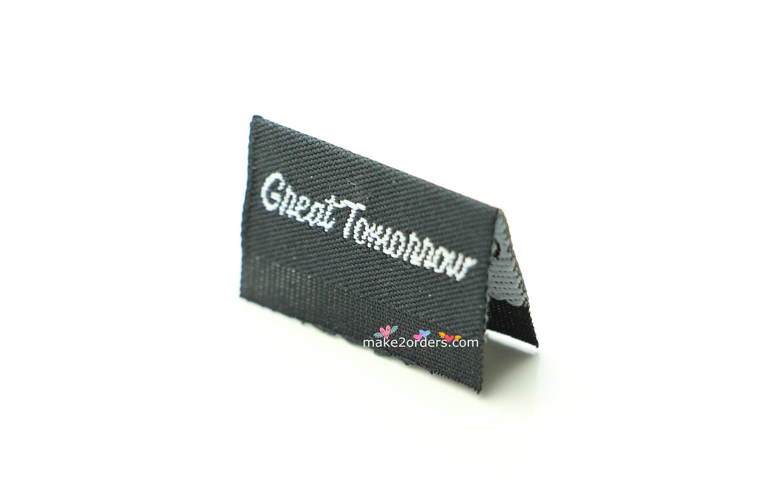 250 Custom Fabric Tags Woven Fabric Labels Custom Sewing - Etsy