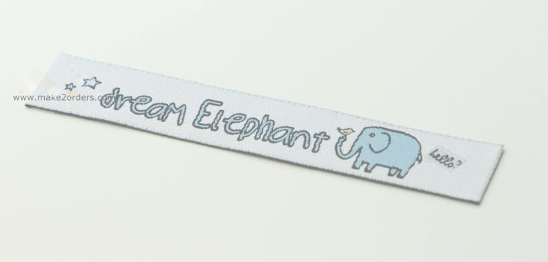 500 Baby Labels Woven Fabric Labels Garment Labels Hem - Etsy