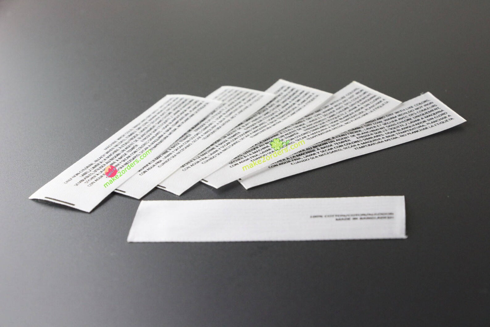 Silk Screen Custom Cloth Labels Custom Sewing Labels Sew on - Etsy