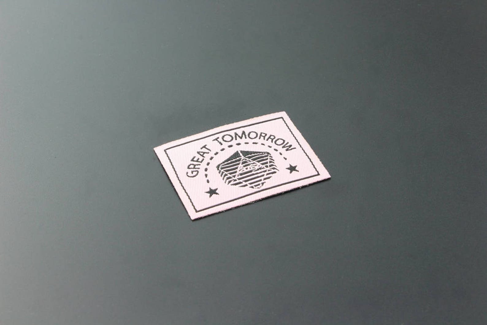 100 Iron on Custom Tag Iron Labels Custom Iron on Label | Etsy