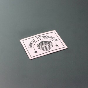 100 Iron on Custom Tag, Iron Labels, Custom Iron on Label, Iron on ...