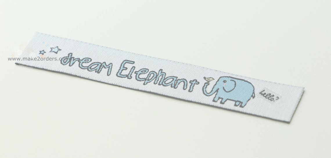 100 Custom Fabric Labels Kids Labels Labels for Kids Sew in | Etsy