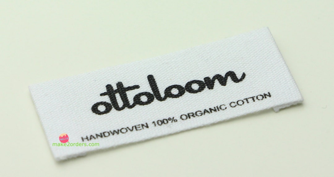 Cotton Printed Labels, Clothing Labels, Garment Label, Custom Labels ...