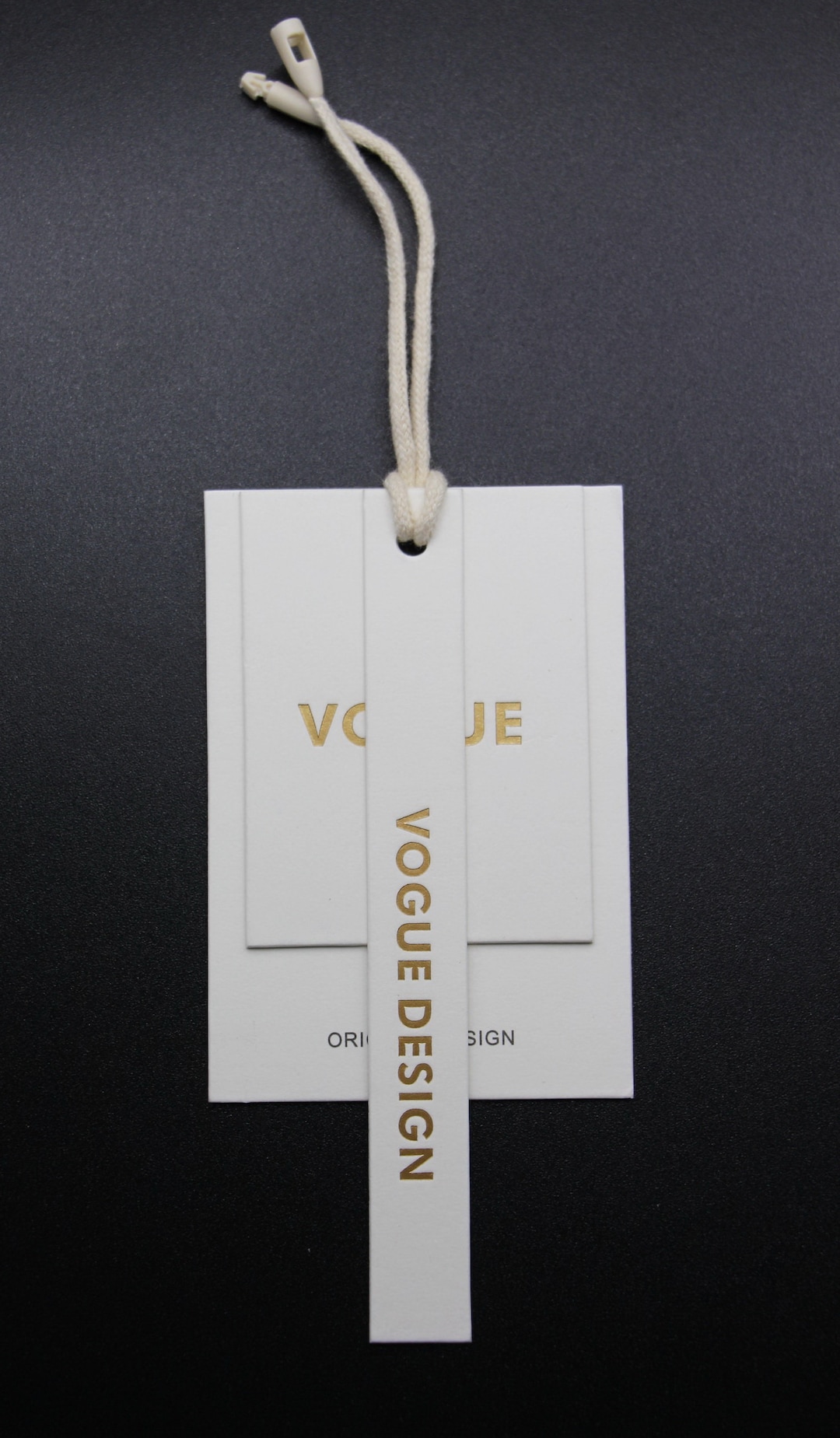 High End Foil Hang Tag, Matte Gold Swing Tags, Rose Gold Hang Tags ...