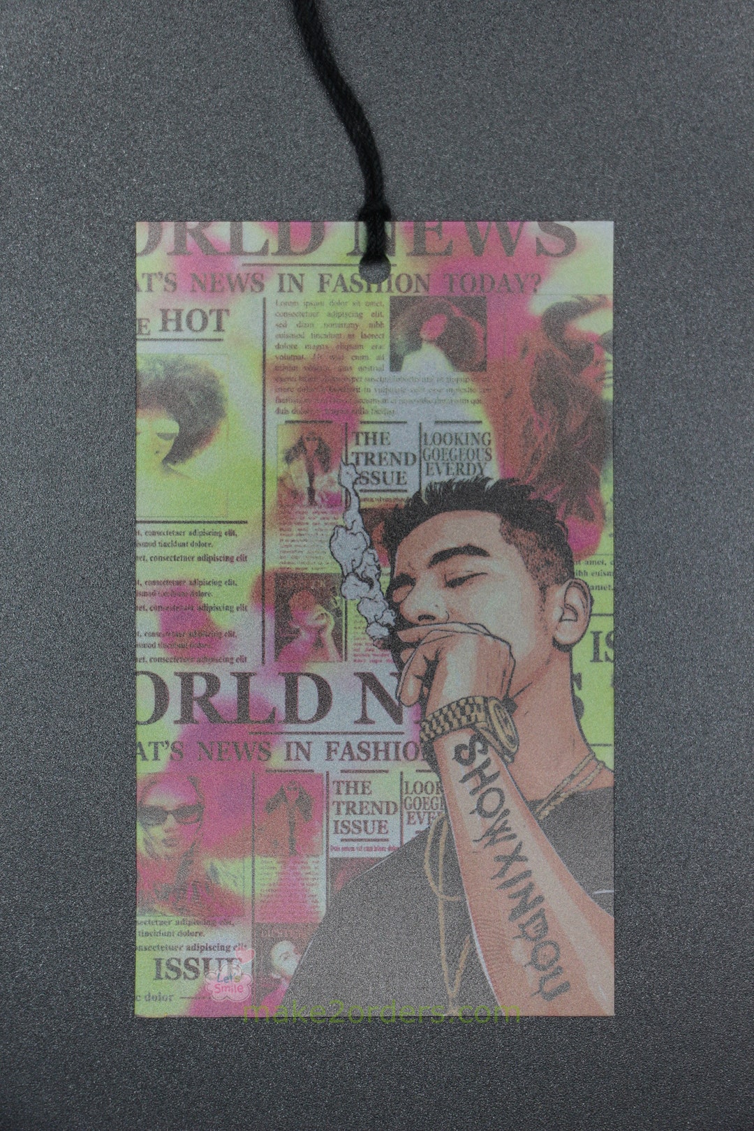 Pvc Hang Tag, Waterproof Swing Tag, Custom Frosted Tags, Color Printing ...