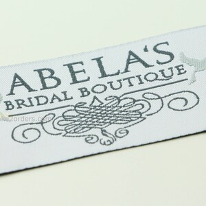 250 Custom Cloth Labels, Woven Labels Custom, Fabric Labels, Custom Sew ...