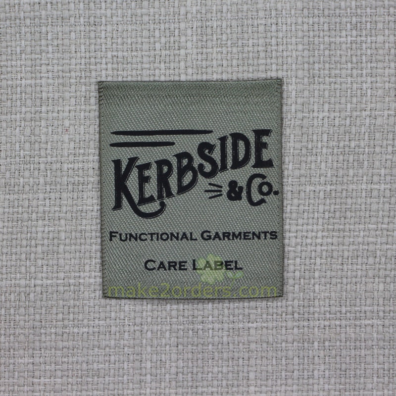 Custom Satin Labels - Etsy