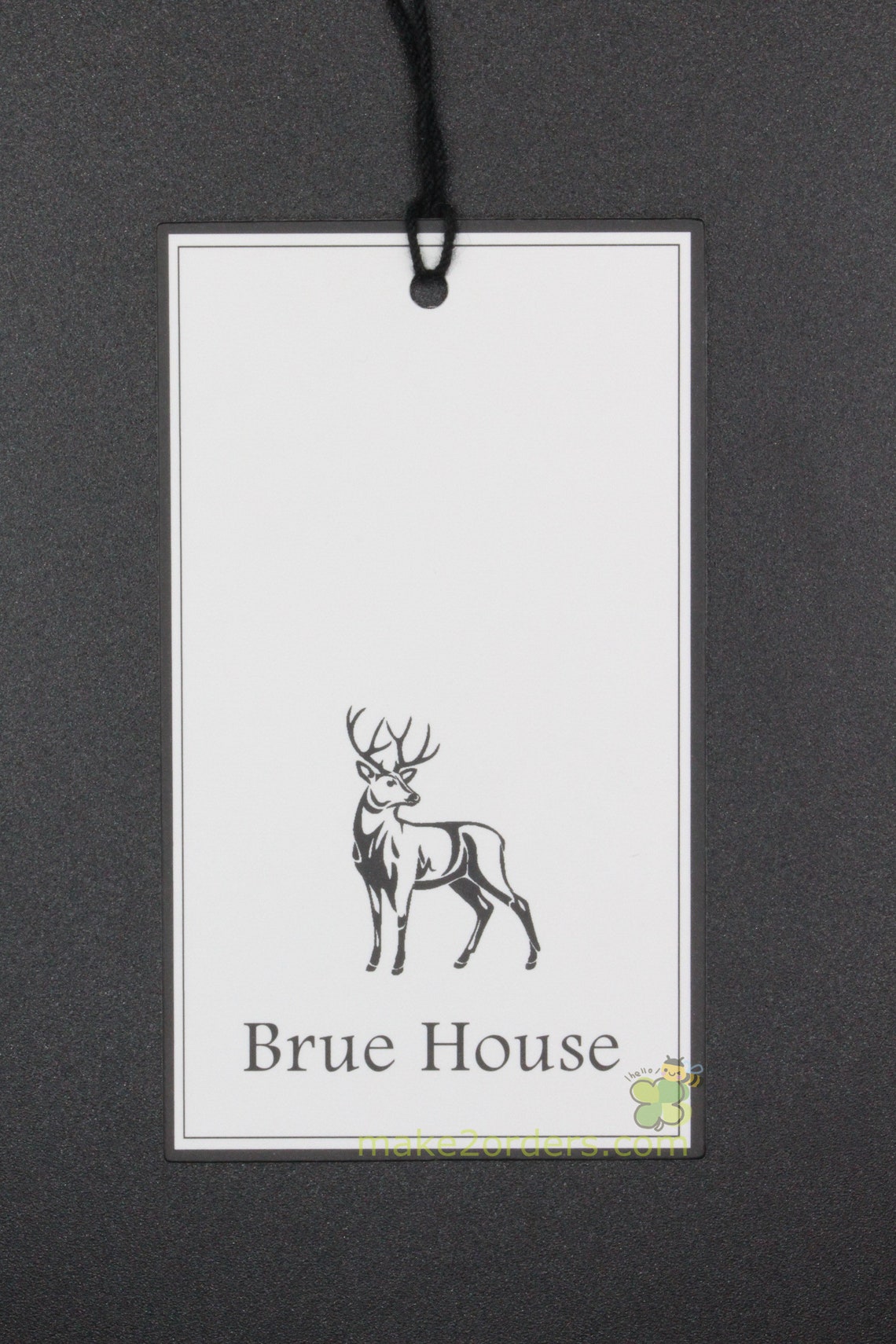 Clothing Hang Tags Custom Swing Tags Circle Labels Custom - Etsy