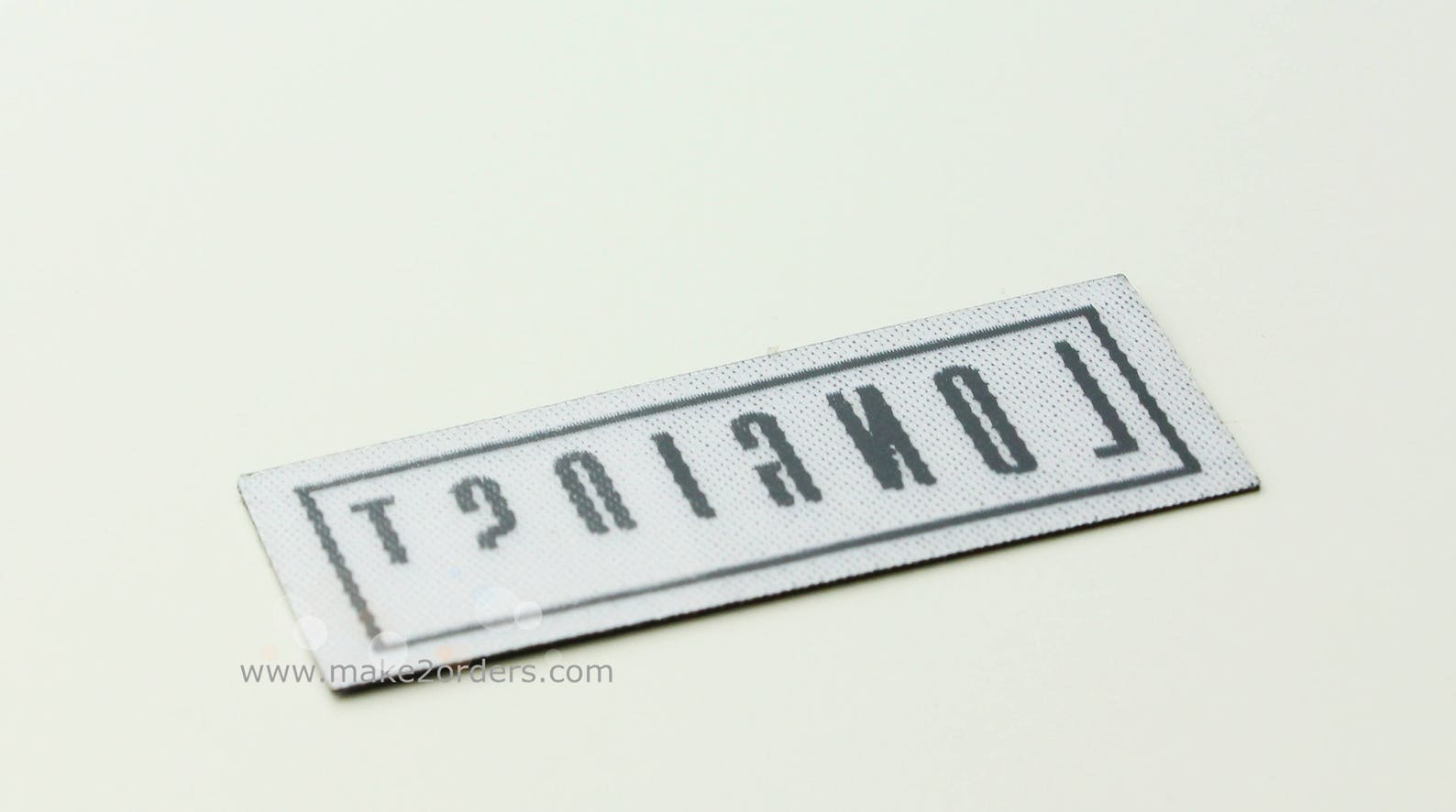 Custom Iron on Tag Iron on Labels Custom Iron On Iron on - Etsy