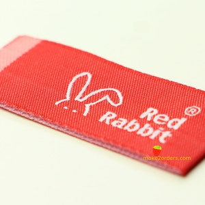 250 Custom Cloth Labels, Woven Labels Custom, Fabric Labels, Custom Sew ...