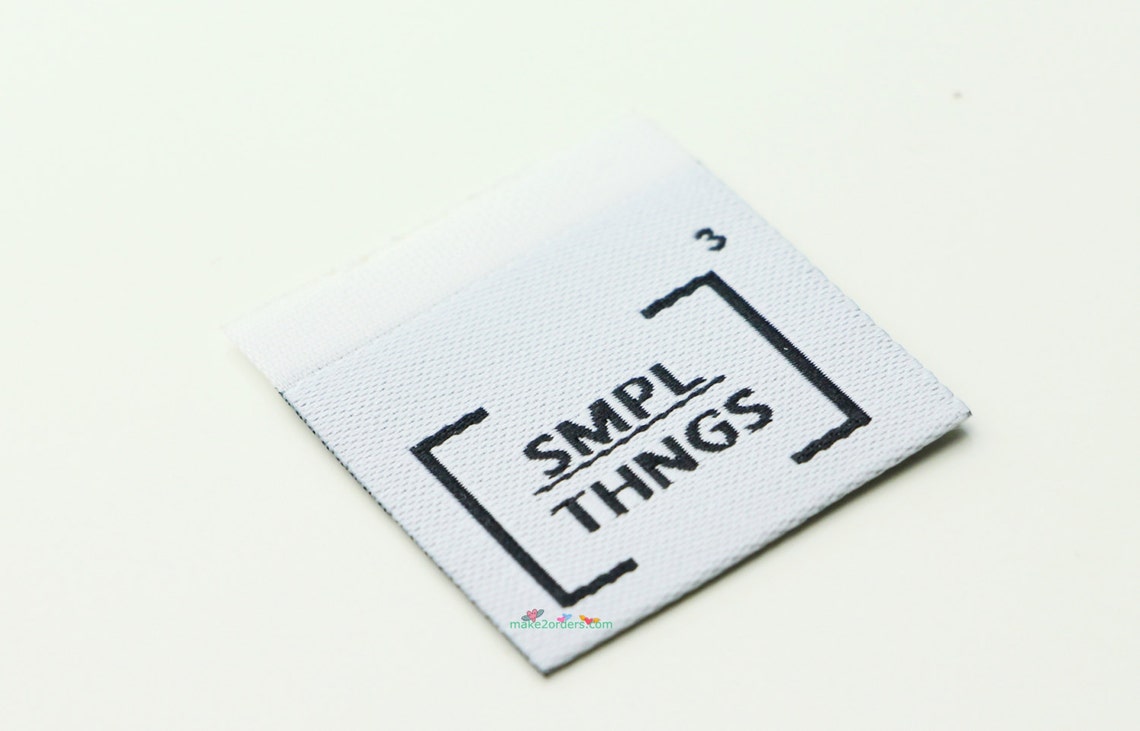 350 Customized Tags Sewing Tags Tags for Clothing Woven - Etsy