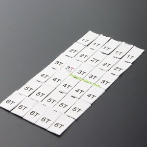 350 Size Tab, Tags for Kid, Toddler Size Labels, Sizes Label, Size Tags ...