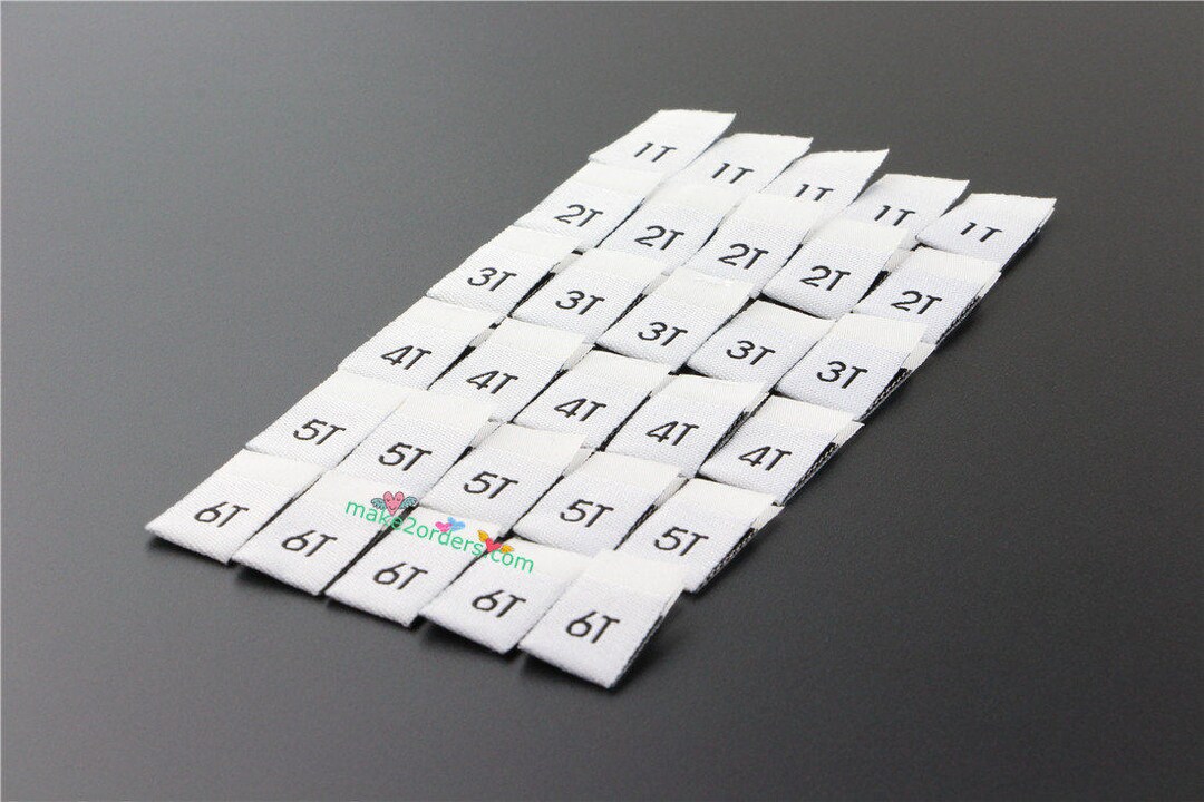Clothing Label, Mix Lot Labels, Woven Labels, Label Size, Fabric Tags ...