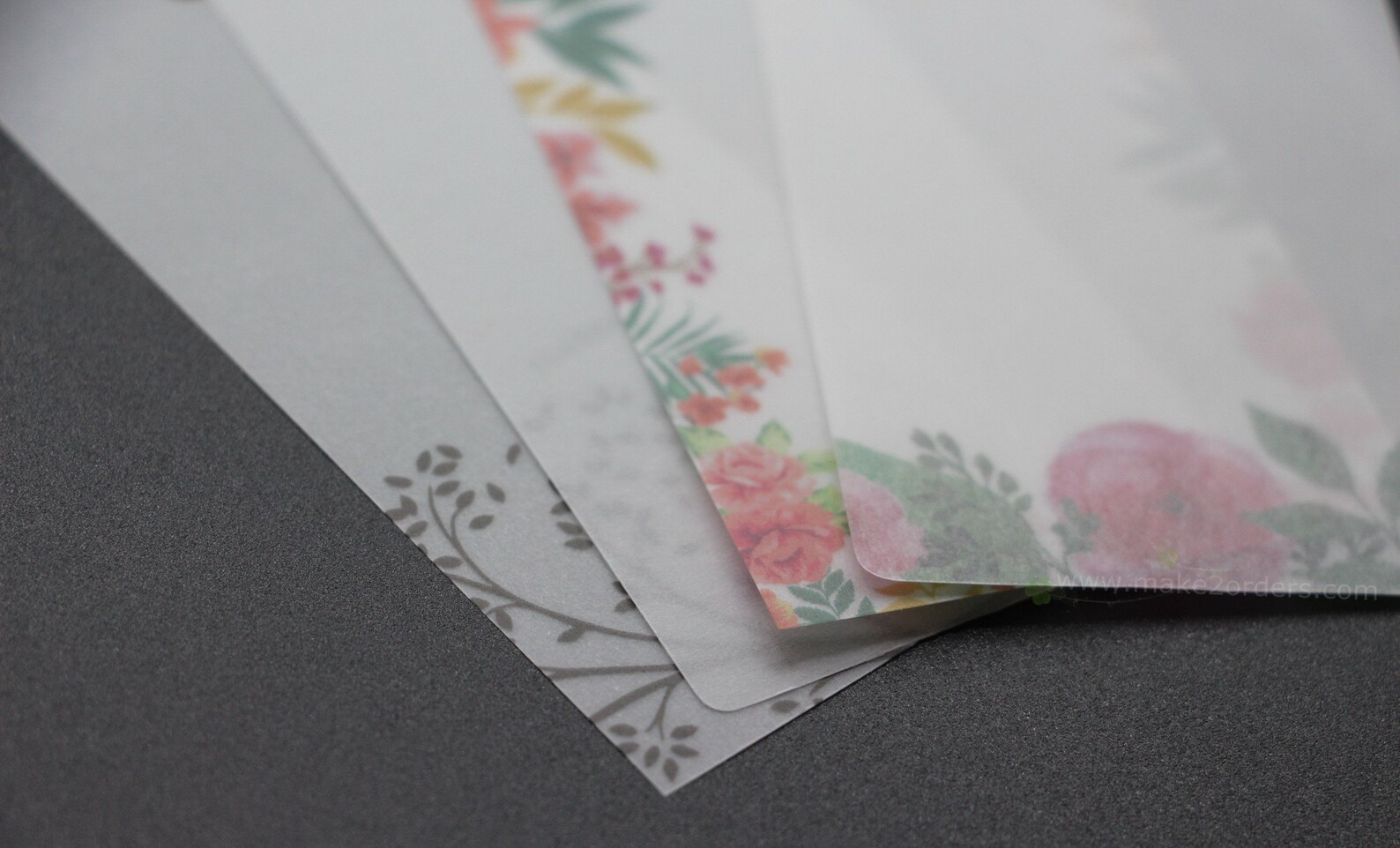 Tarp Paper Hang Tag Butter Paper Swing Tags Tracing Swing - Etsy