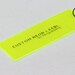 Soft PVC Swing Tag Plastic Hang Tag Custom Clear Tag Neon - Etsy