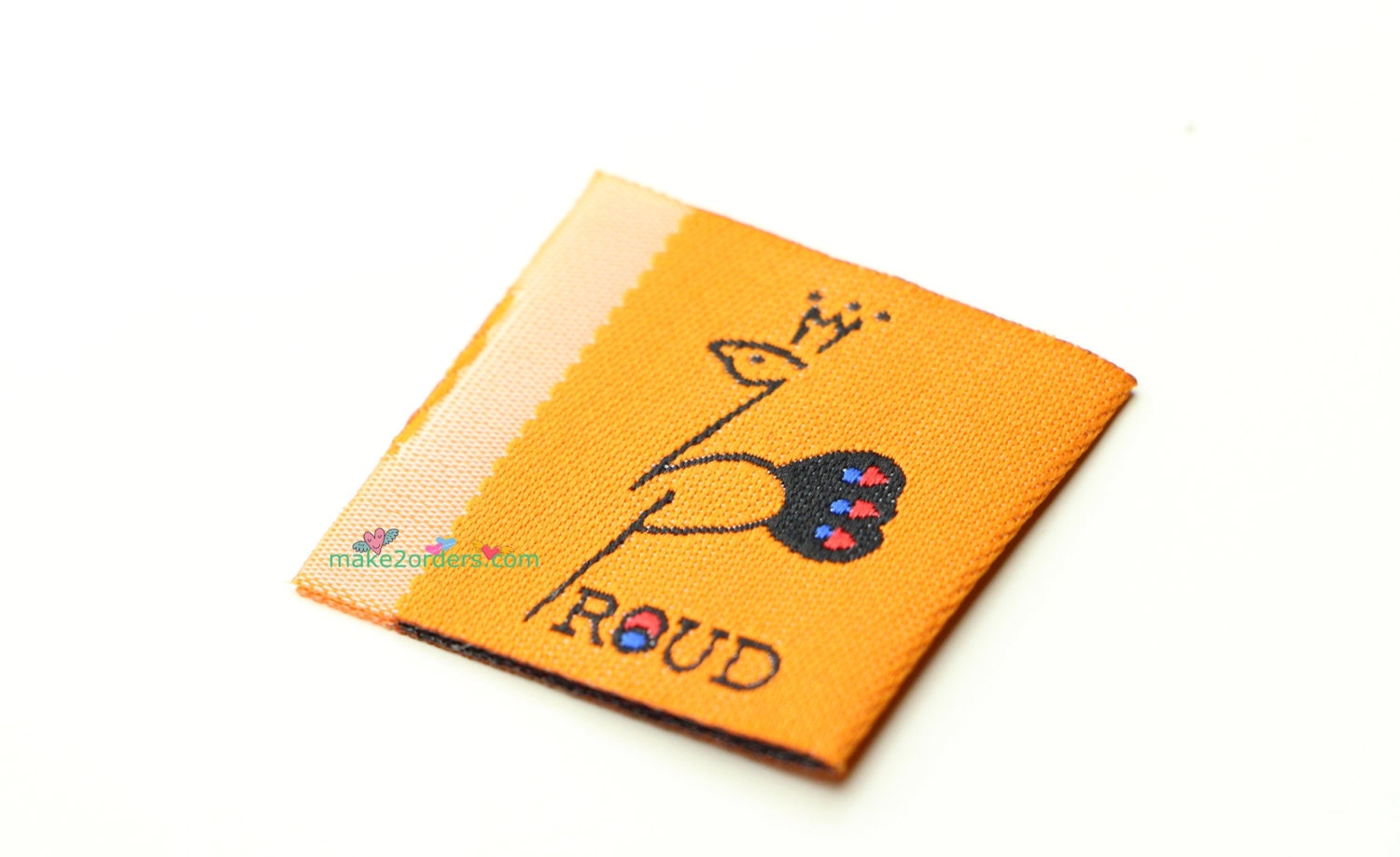 1000 Fabric Labels Custom Tag for Cloth Custom Woven | Etsy