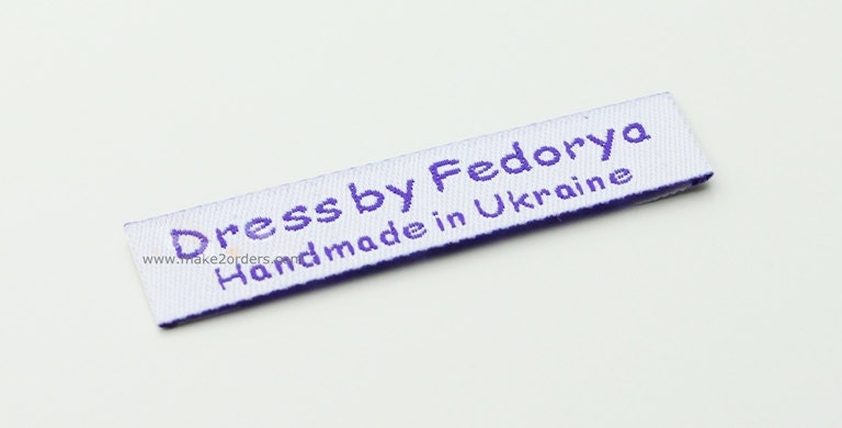 1000 Sewing Tags Custom Cloth Labels Custom Fabric Labels - Etsy