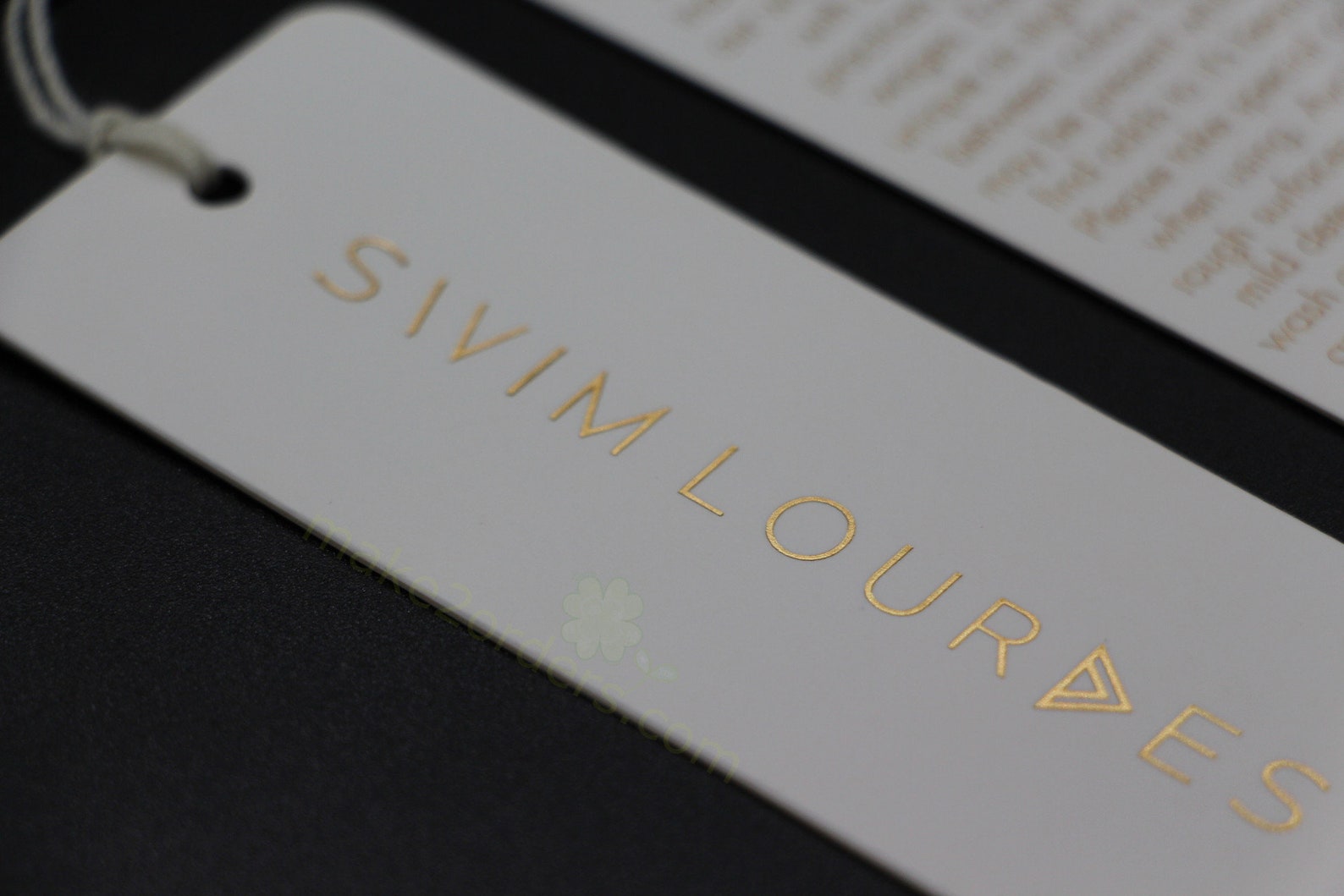 Foil Printing Custom Hangtags Goil Foil Metallic Foil Foil - Etsy