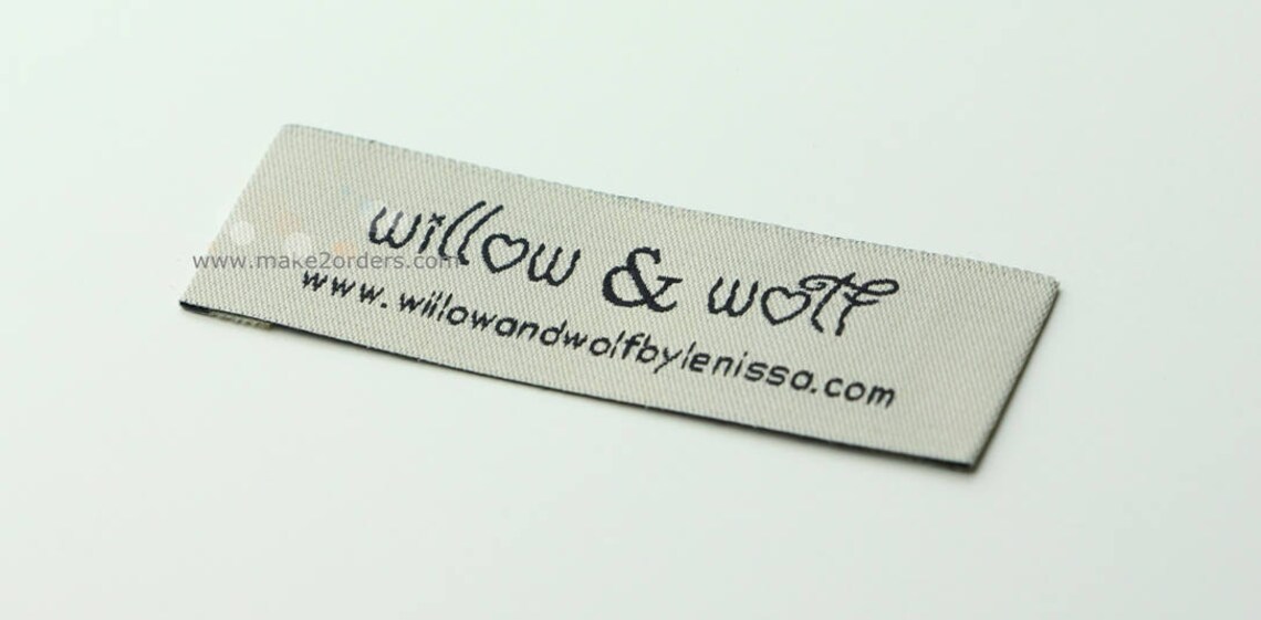 350 Customized Tags Sewing Tags Tags for Clothing Woven - Etsy