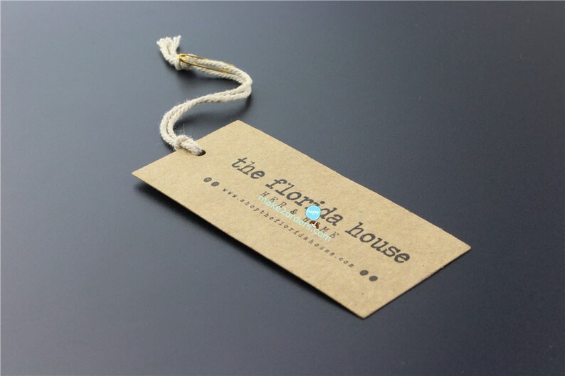 Kraft Paper Cardstock Recycled Hang Tag Kraft Hang Tags - Etsy