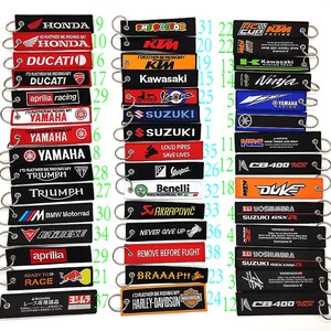 Motorbike Keyring Motorcycle Key Tag Motor Key Chain Motor Key Tag ...