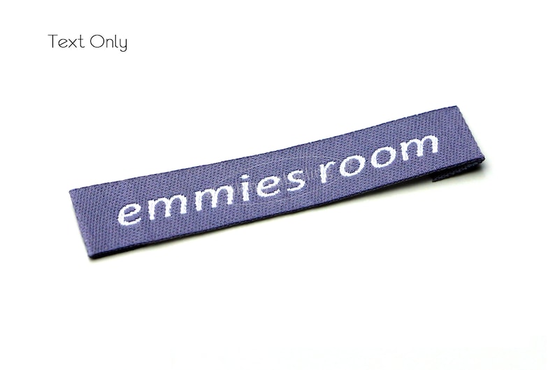 250 Custom Fabric Tags Woven Fabric Labels Custom Sewing - Etsy