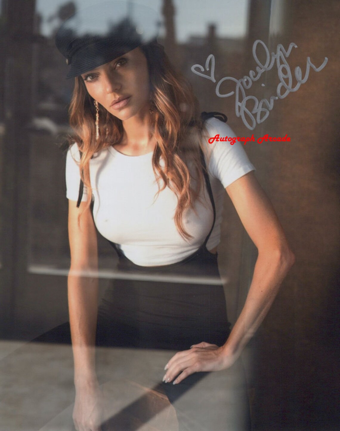 JOCELYN BINDER Playboy Marilyn Manson Signed Original Autographed Photo ...
