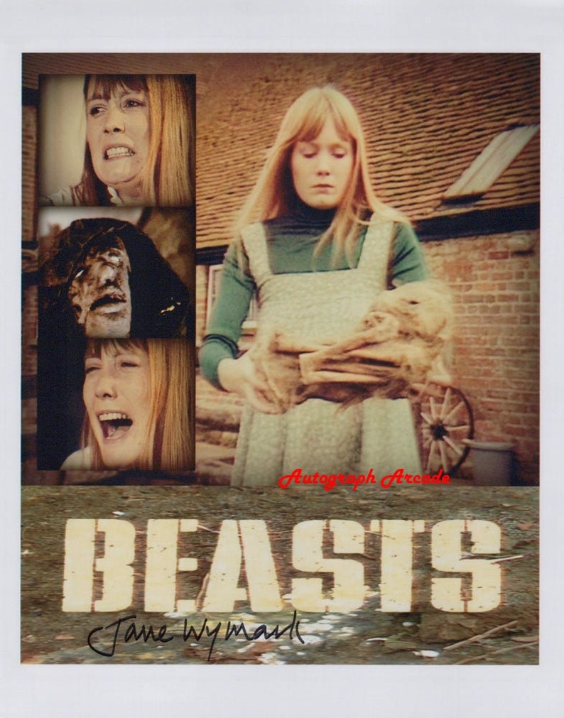 JANE WYMARK Beast Signed Original Autographed Photo 8x10 - Etsy