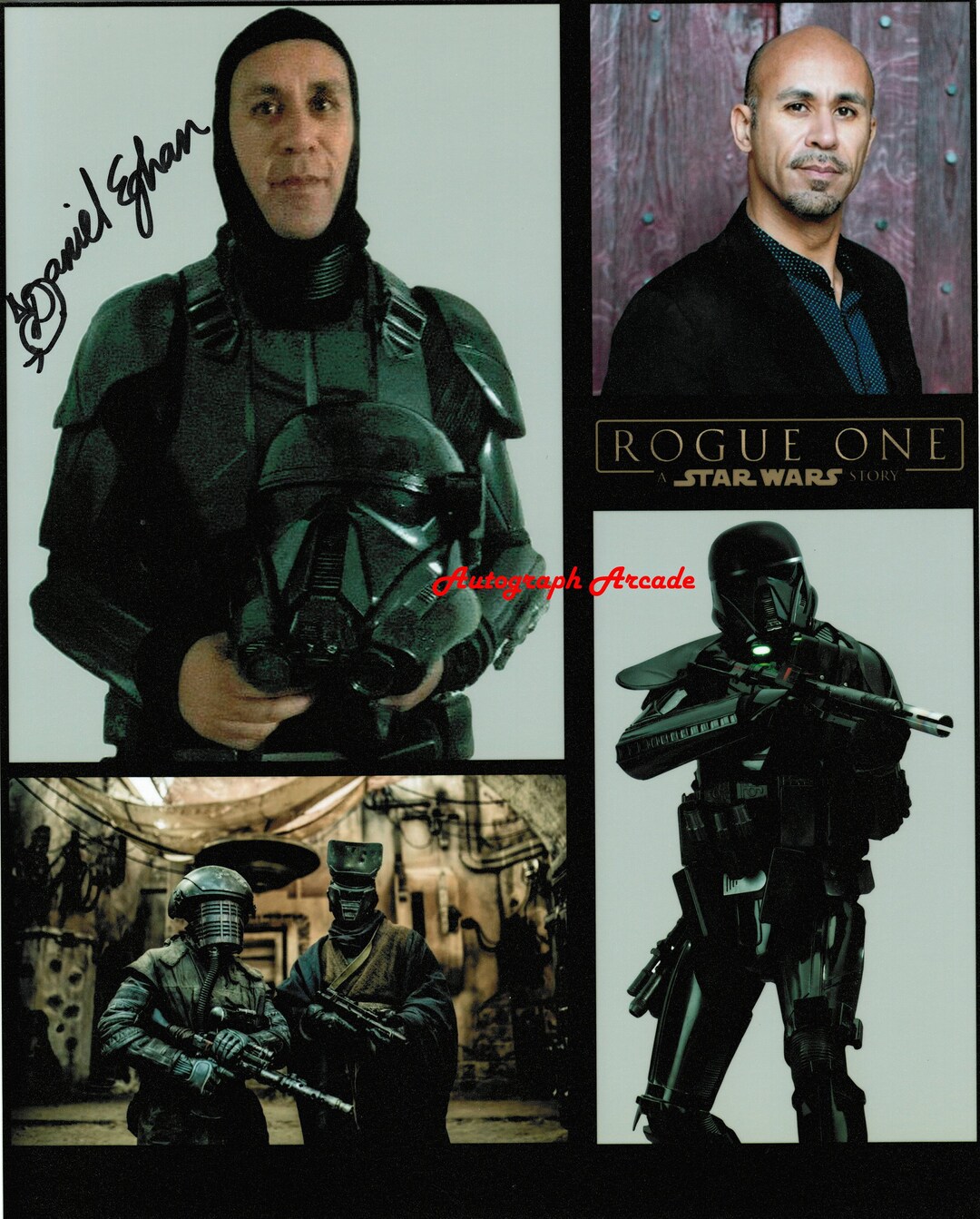 DANIEL EGHAN Rogue One Star Wars Signed Original Autographed - Etsy