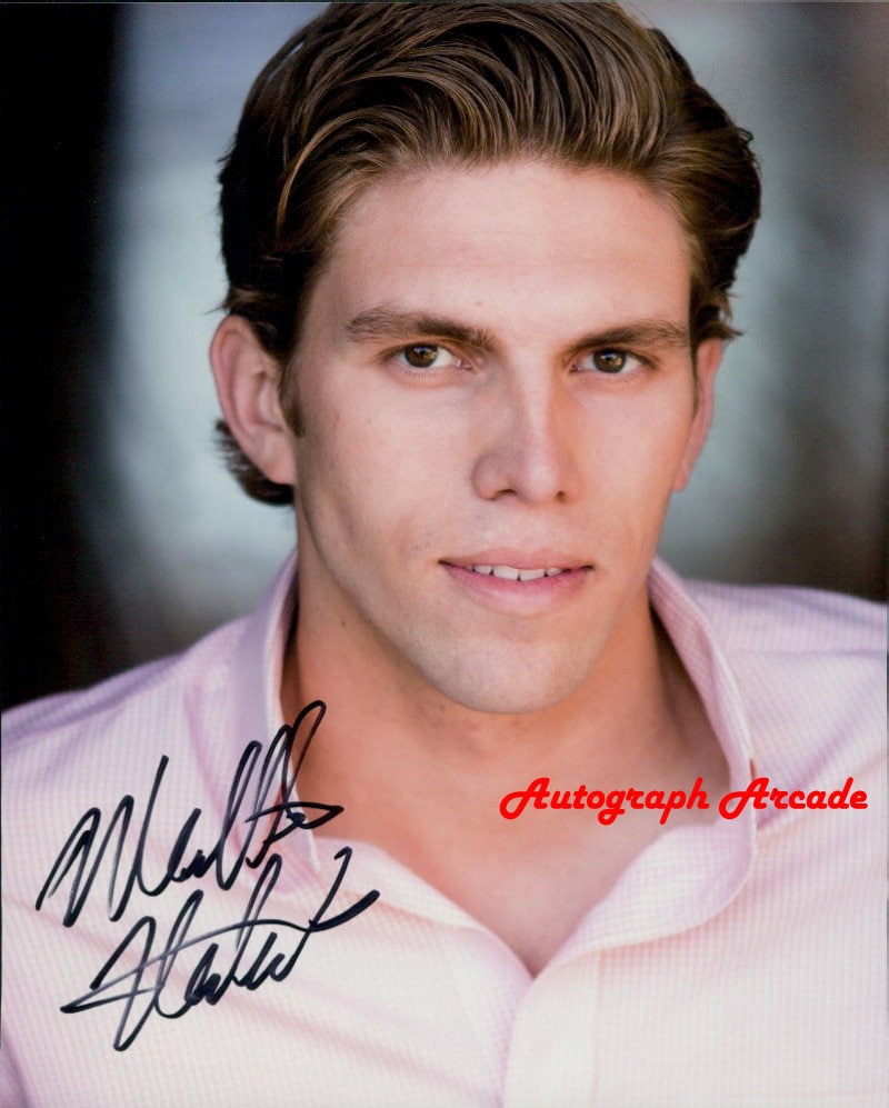 MATTHEW HOLCOMB Days of Our Lives Signed Original Autographed Photo ...
