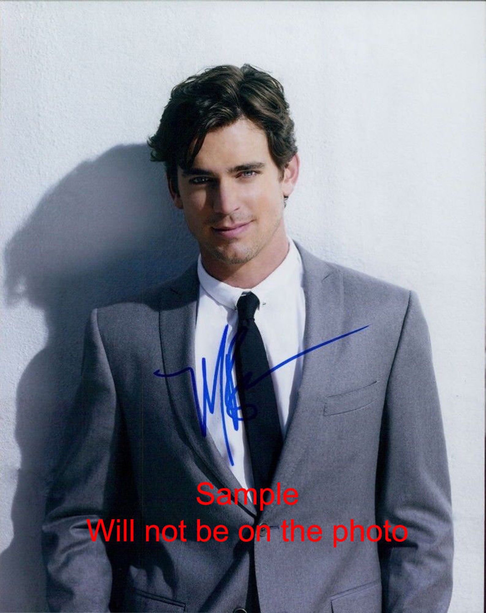 MATTHEW BOMER White Collar Signed Original Autographed Photo 8x10 COA 1 ...