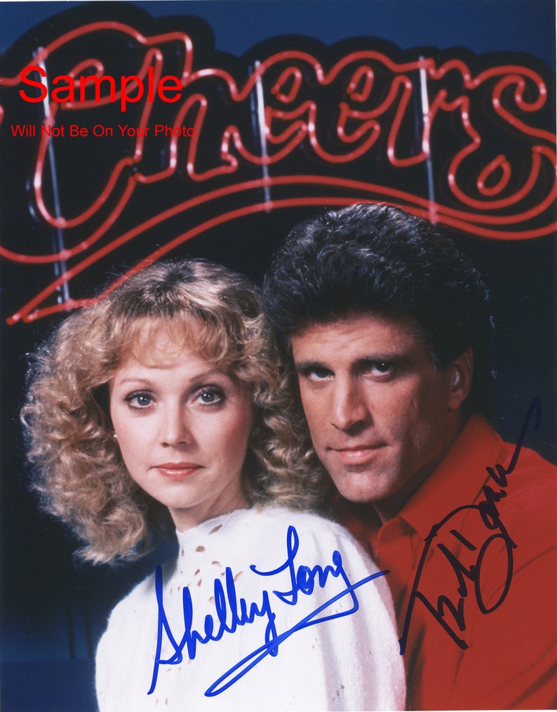CHEERS Ted Danson Shelley Long Signed REPRINT Autographed - Etsy