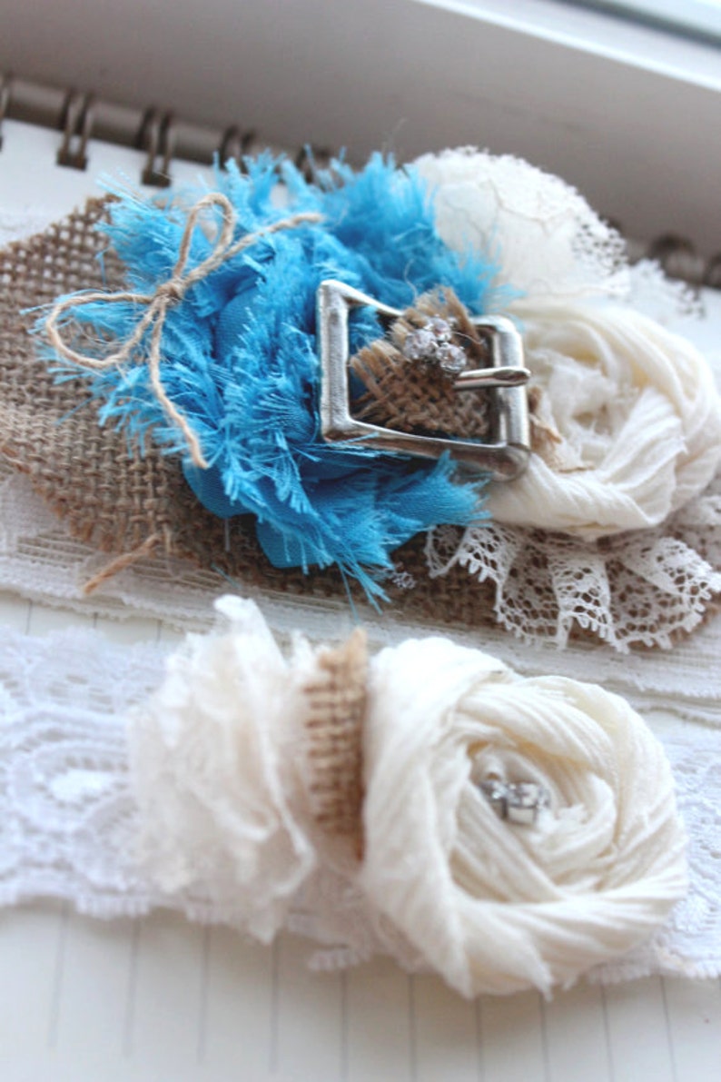 Coral Garter W/ Burlap, Western Wedding Garter, Burlap and Lace Garter ...