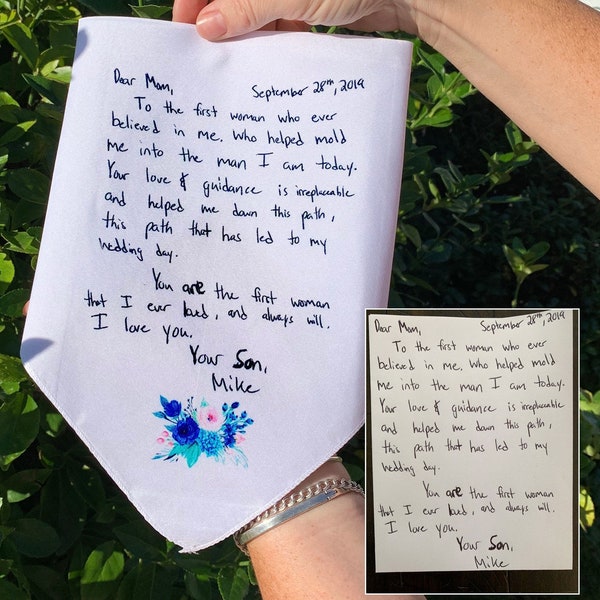 Handkerchief Card - Etsy