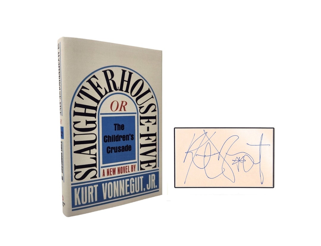 SIGNED First Edition Slaughterhouse Five 5 by Kurt Vonnegut Delacorte ...
