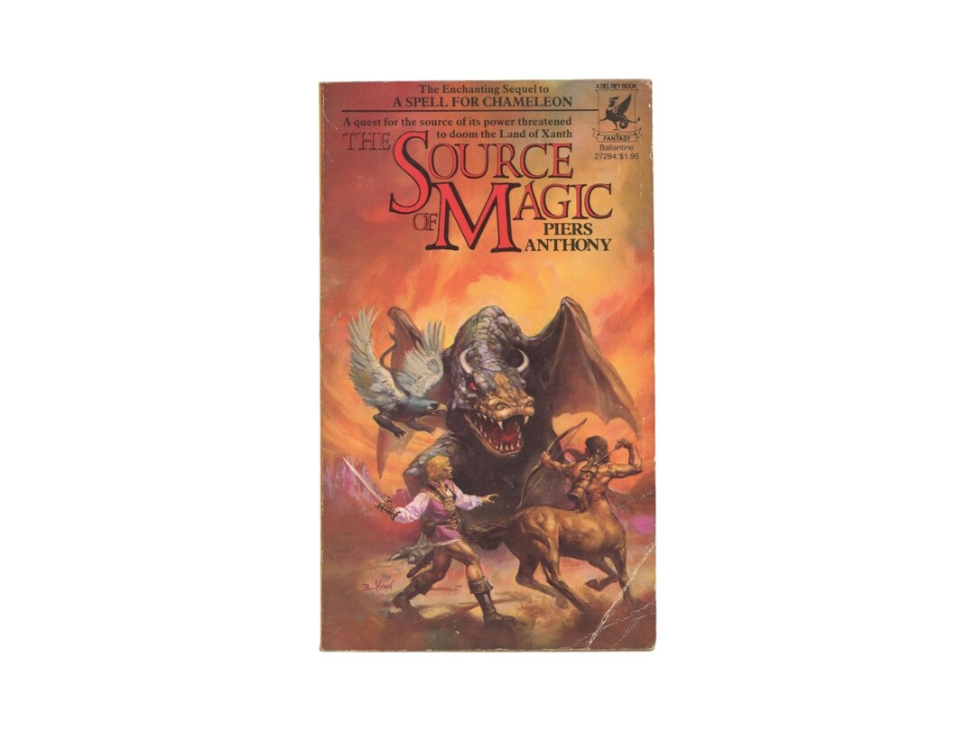 The Source of Magic by Piers Anthony Ballantine Books 1979 - Etsy